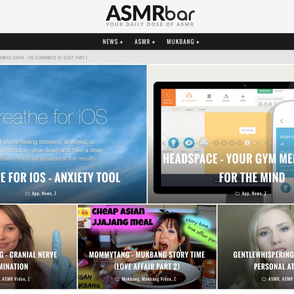 ASMRbar & ASMR Radio – Matthew W J Wilson